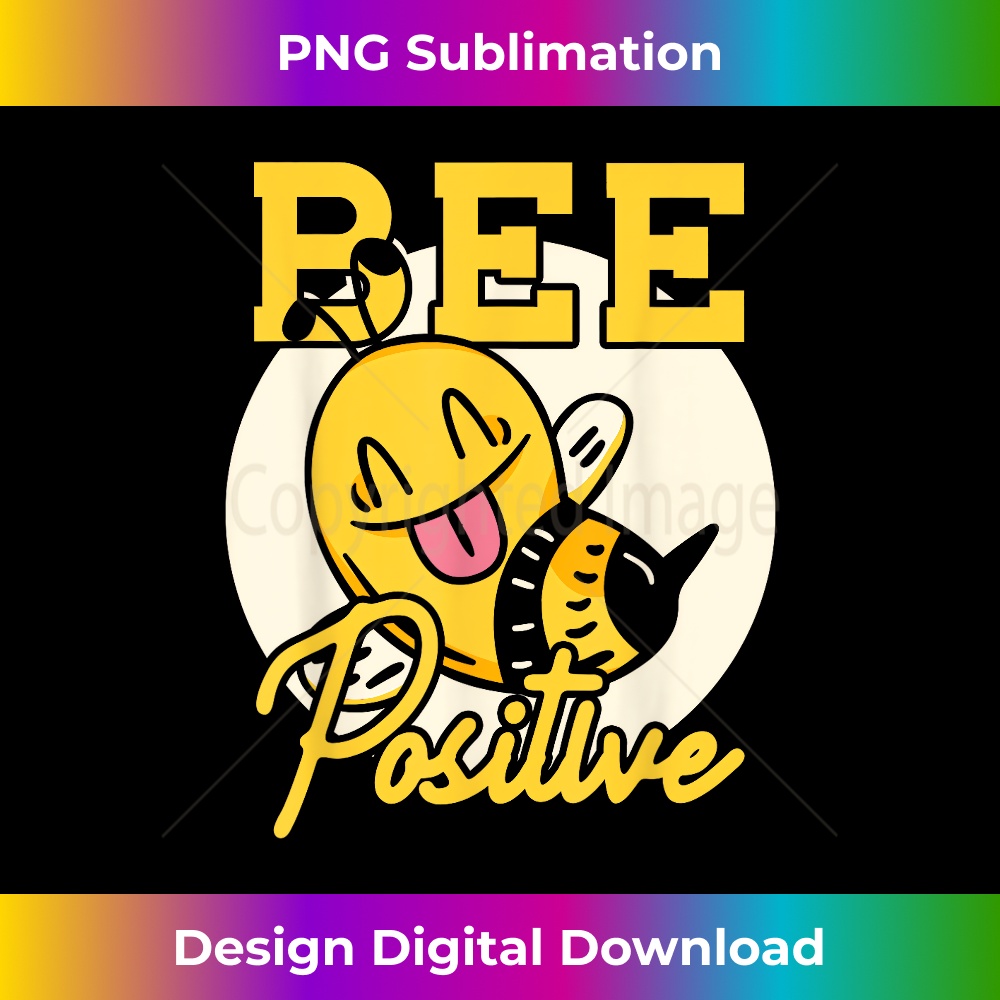 Bee Positive Honey Bee Swarm - Edgy Sublimation Digital File | Inspire ...