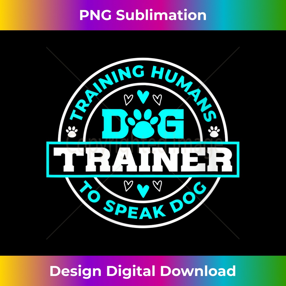 Womens Dog Trainer I Training Humans Funny Pet Training V-N | Inspire ...
