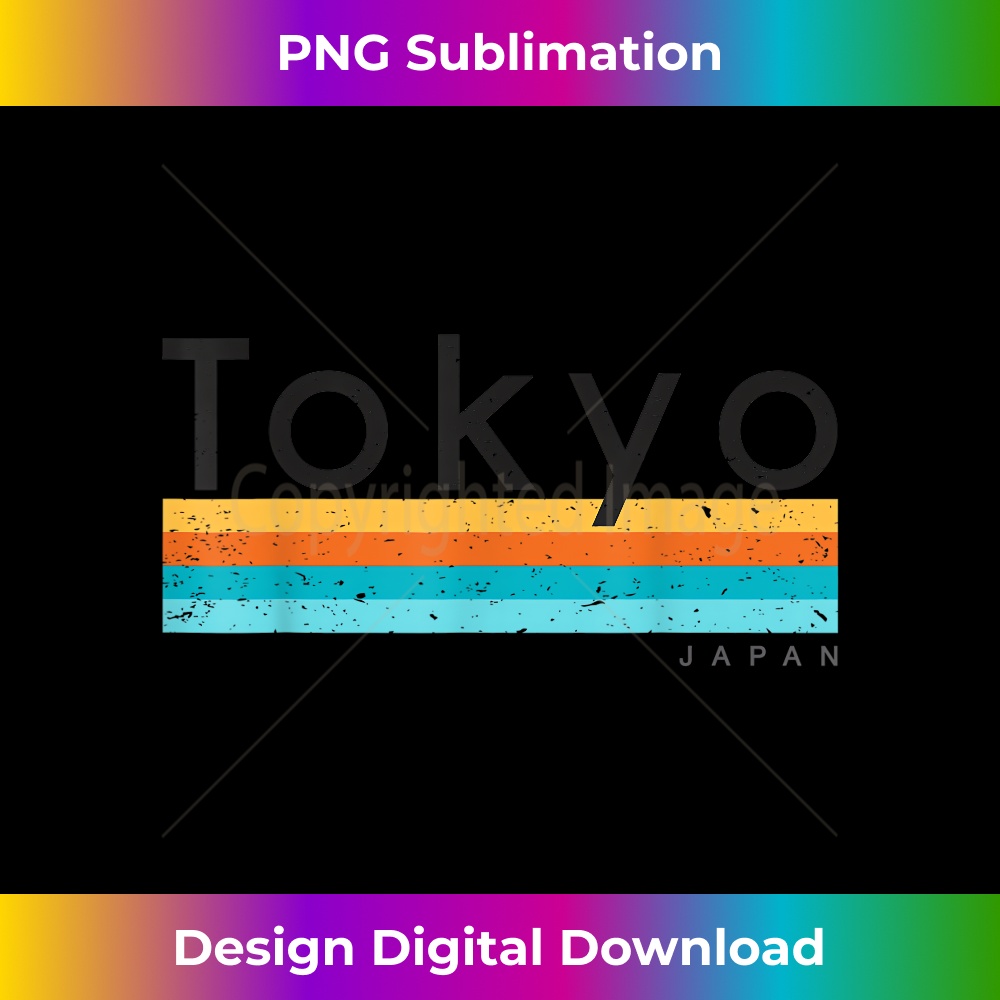 VintageTokyo Japan Retro Design - Edgy Sublimation Digital F - Inspire ...