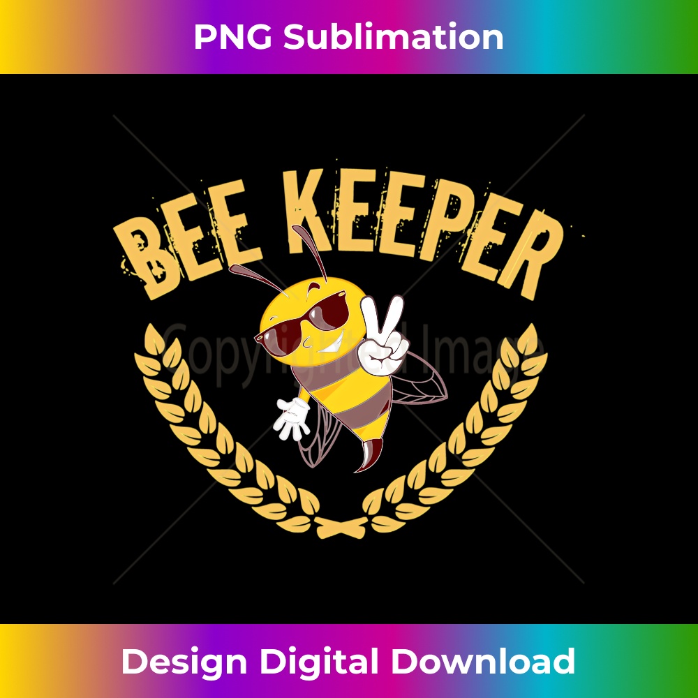 Bee Long Sleeve T-shirt Bee Keeper Funny Peace Sign Tee - Fu | Inspire ...