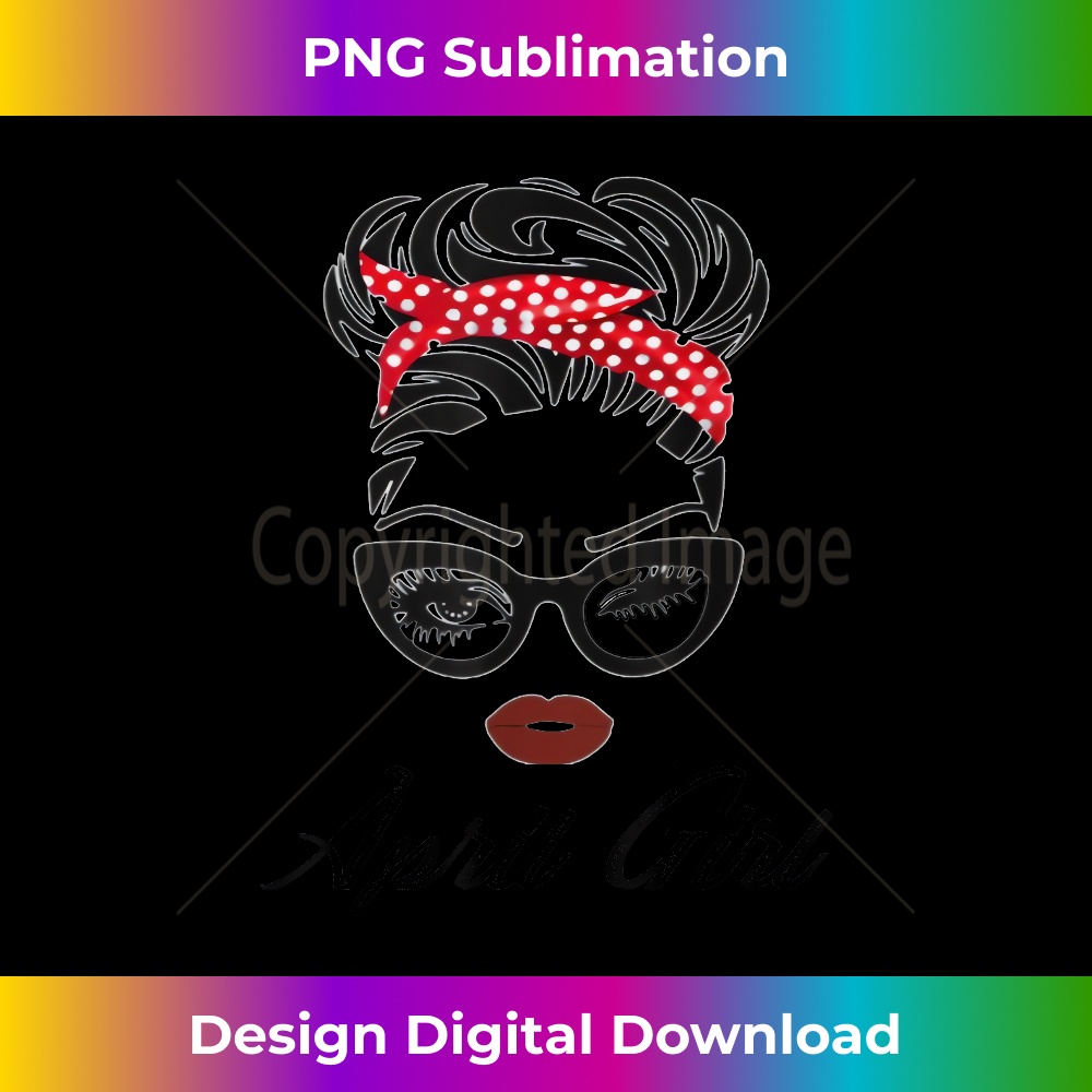 Women April Girl Wink Eye Woman Face Born In April Birthday | Inspire ...