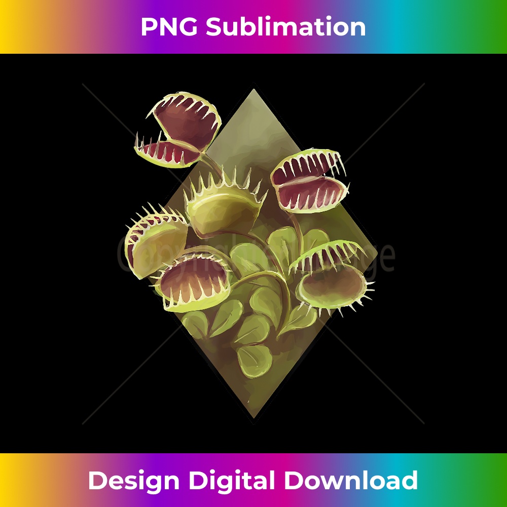 Carnivorous Plants Venus Flytrap Watercolor Botanical Plants | Inspire ...