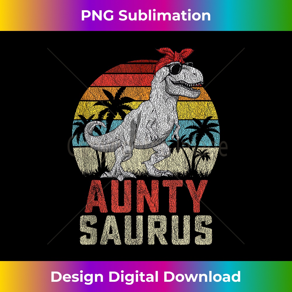 Auntysaurus T rex Dinosaur Aunty Saurus Mother's Family Tank - Inspire ...