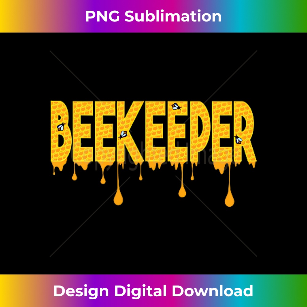 Front & Back Beekeeper Honeycomb Font Dripping Honey - Class - Inspire ...