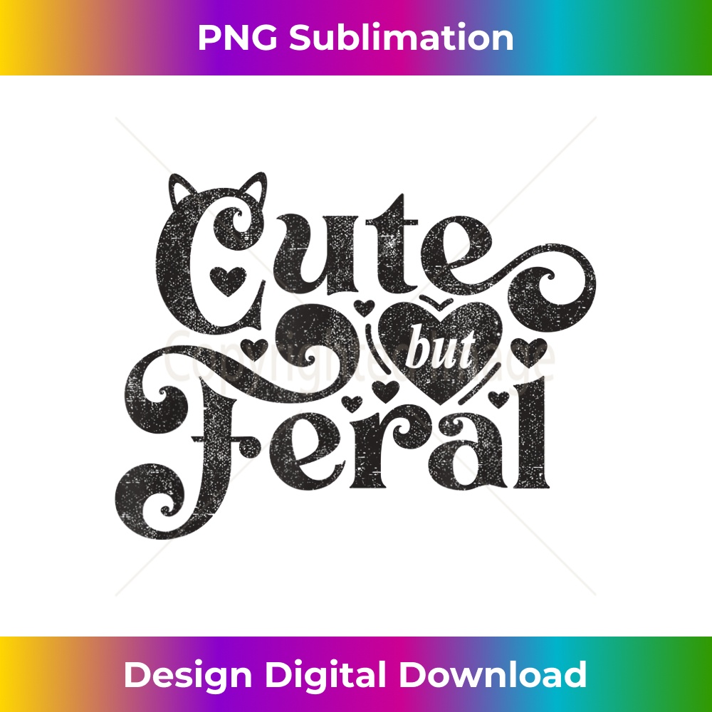 Cute but Feral Cat Kitty Kitten Ears Wild Untamed Feline - V | Inspire ...