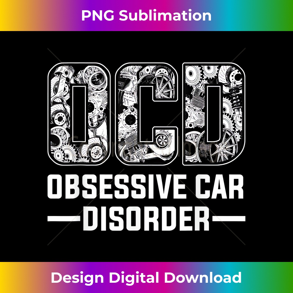 Funny Car Enthusiast OCD Obsessive Car Disorder Classic Car | Inspire ...