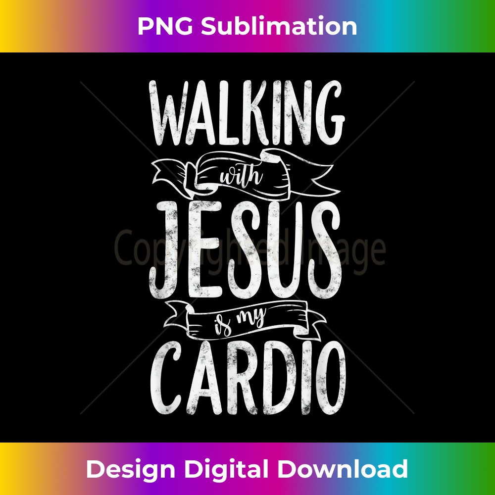 Christian Workout gift Walking with Jesus is my Cardio - Cra | Inspire ...