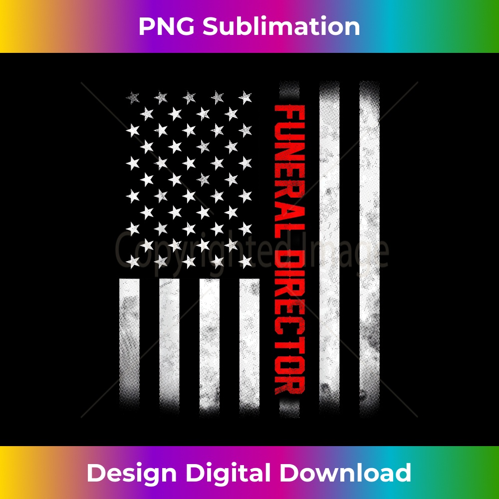 Funeral Director Shirt US Flag - Vibrant Sublimation Digital | Inspire ...