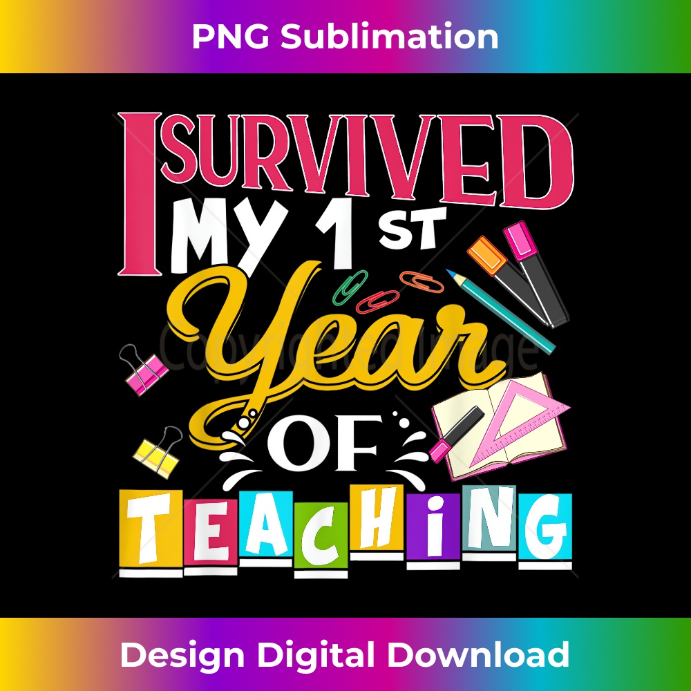 I Survived My 1st Year of Teaching New Teacher Gift - Crafte | Inspire ...