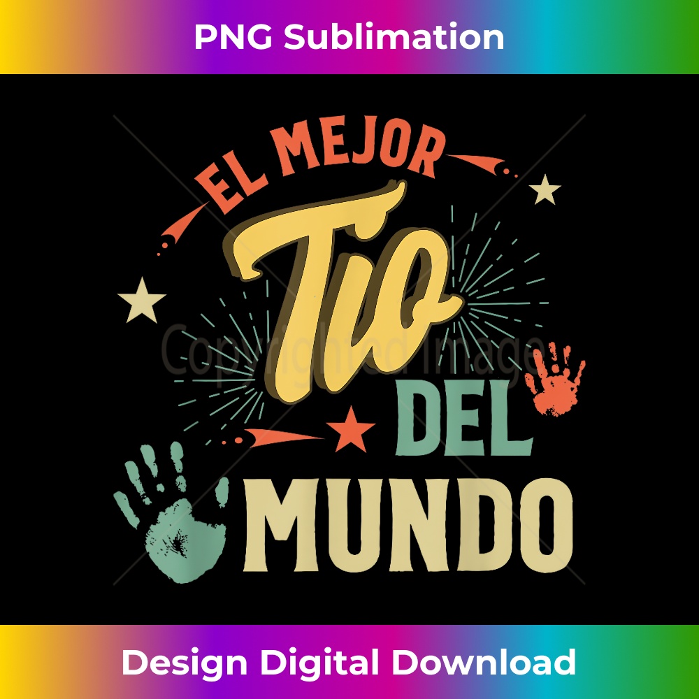 El Mejor Tio Del Mundo Men American Flag Decor Tio - Chic Su | Inspire ...