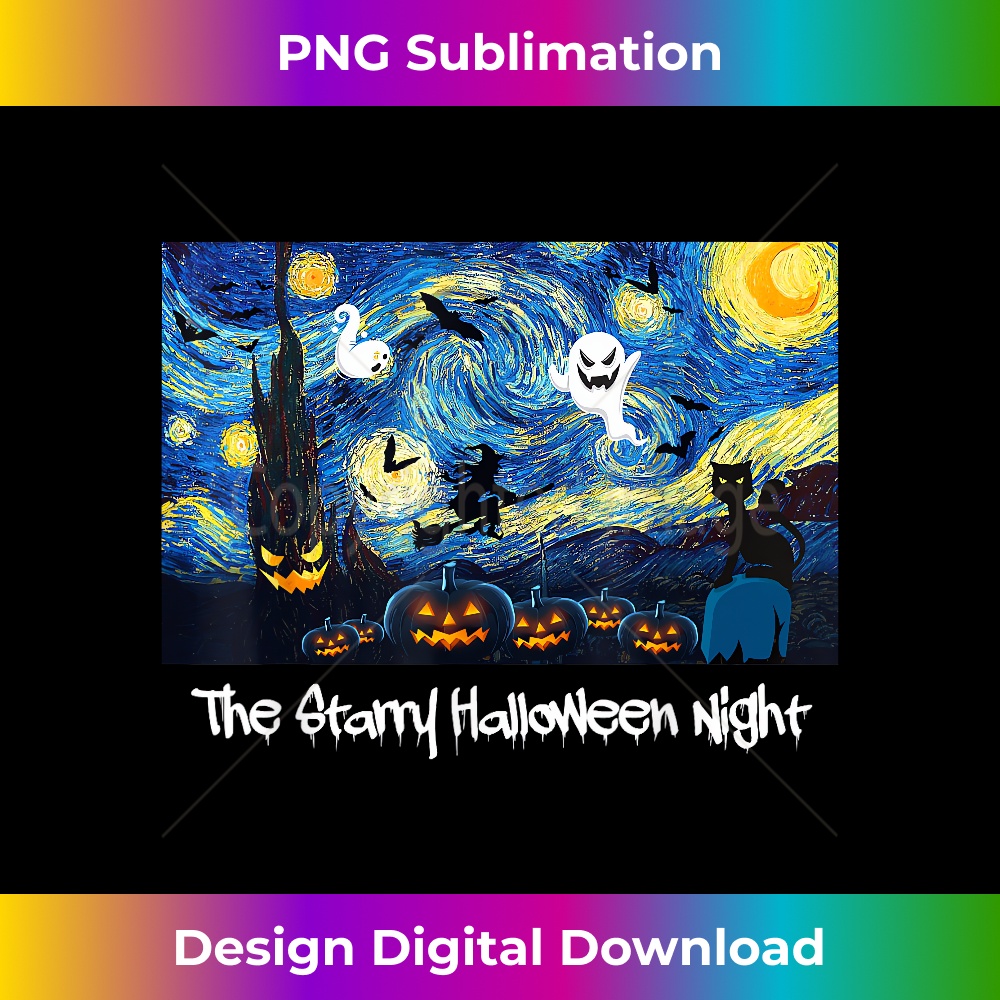 Cool Sarcastic Vincent Van Gogh The Starry Halloween Night - | Inspire ...