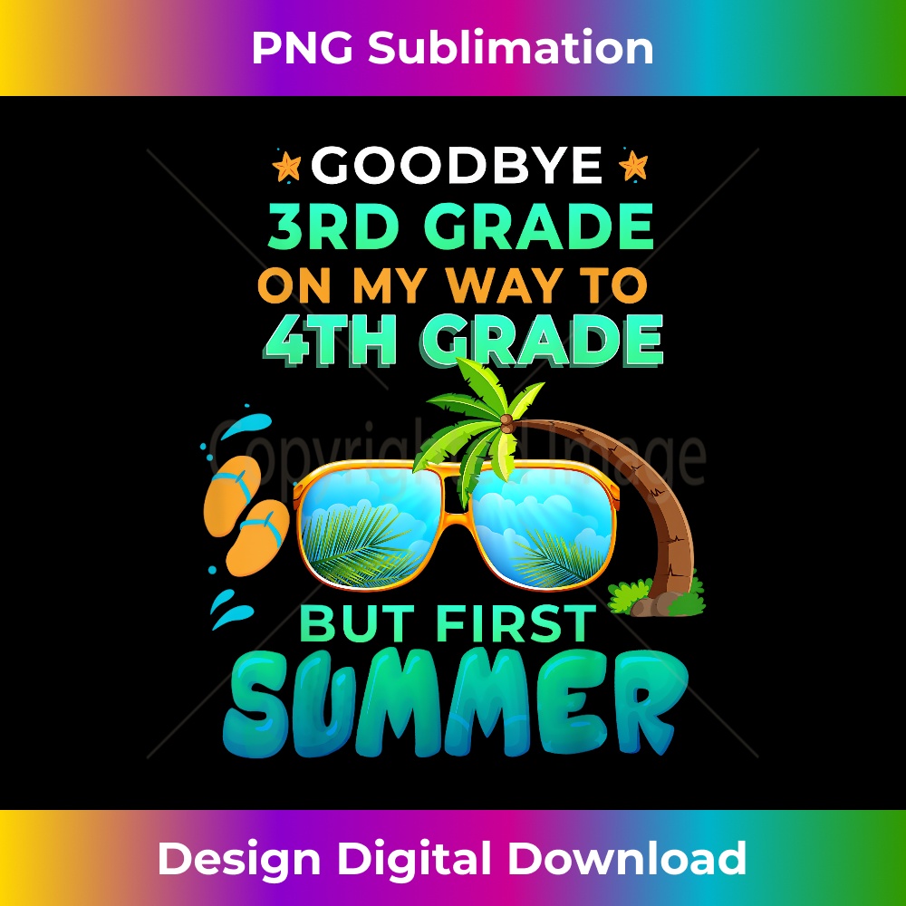 Goodbye 3rd Grade Graduation To 4th Grade Hello Summer - Cla | Inspire ...