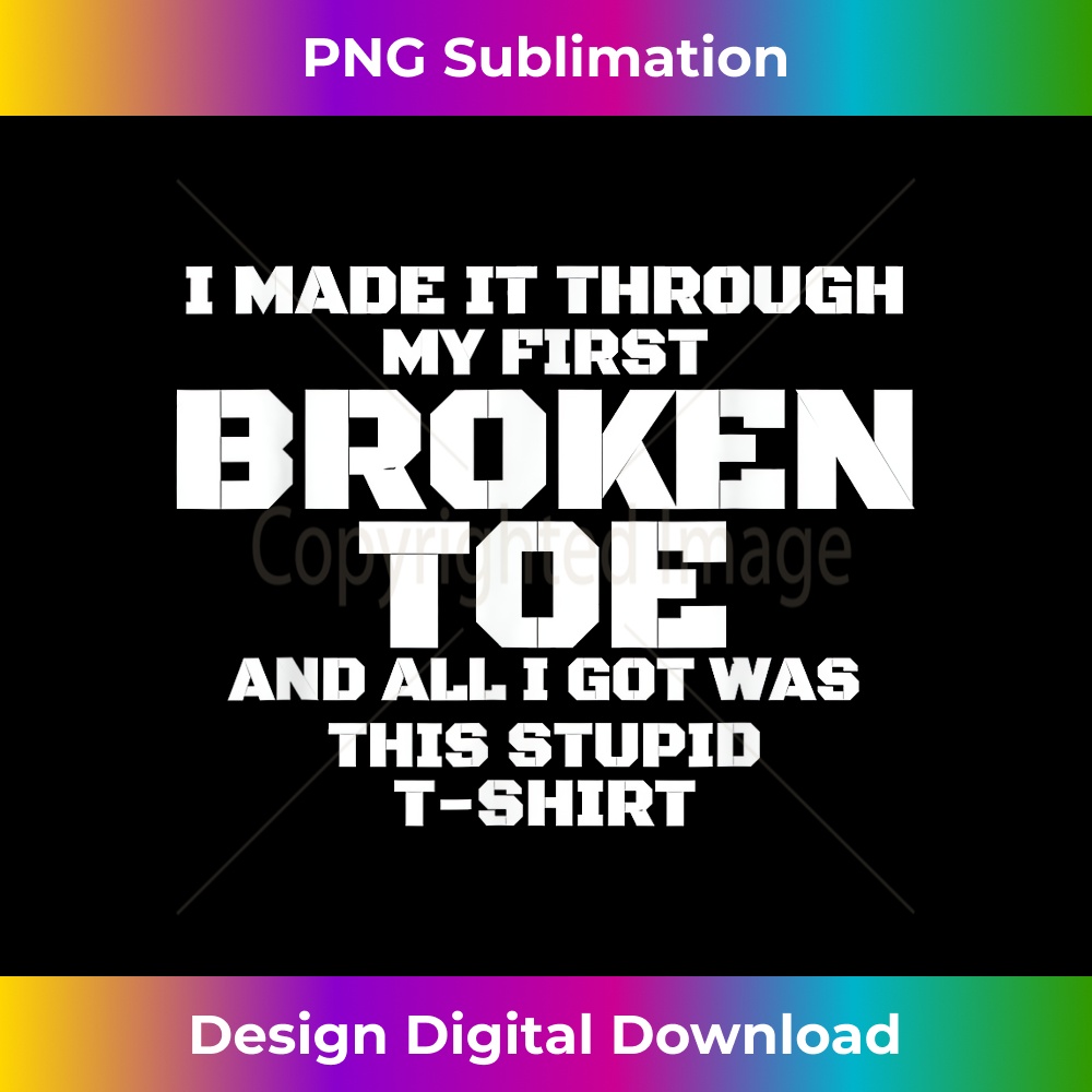 FIRST BROKEN TOE Get Well Soon - Recovery Gift Gag - Vibrant | Inspire ...