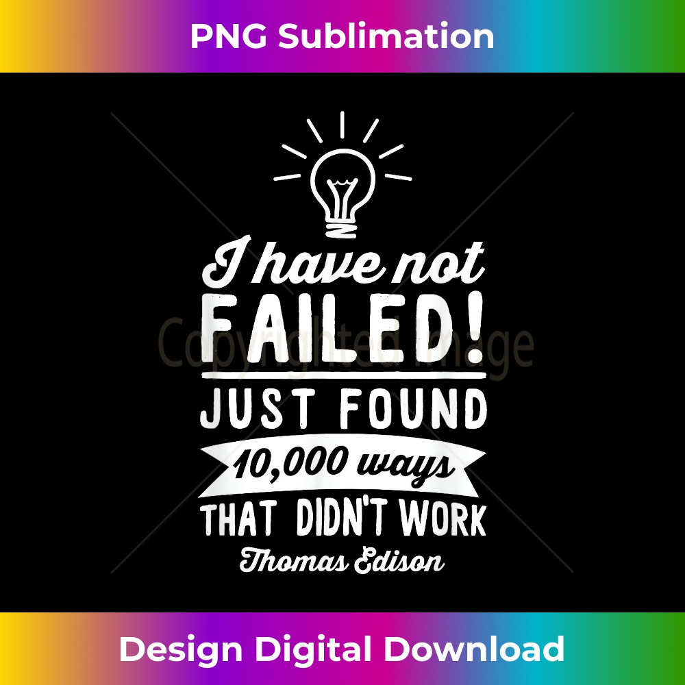 Growth Mindset Motivational Quote I Have Not Failed Positive | Inspire ...