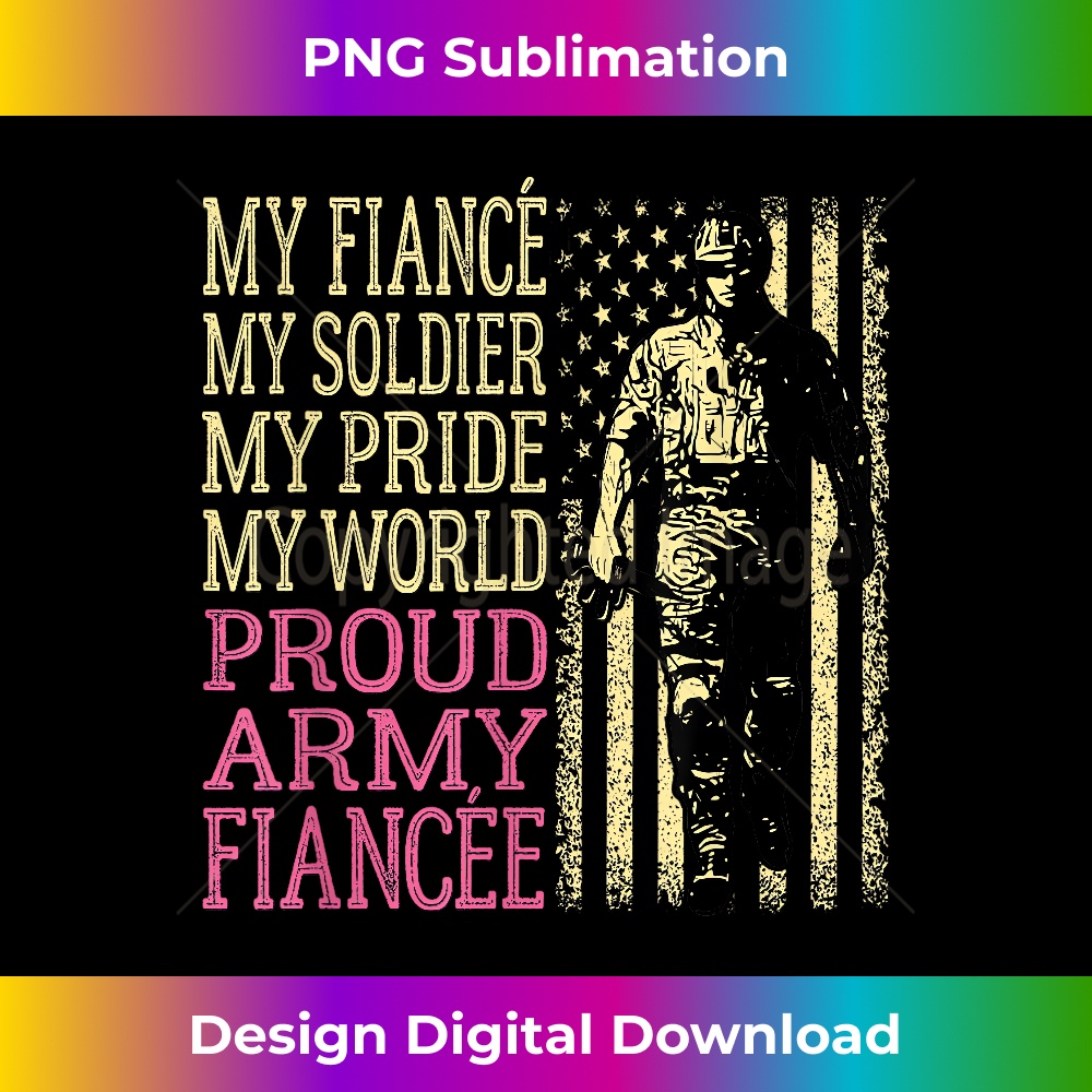 My Fiance My Soldier Hero Proud Army Fiancee Military Couple | Inspire ...