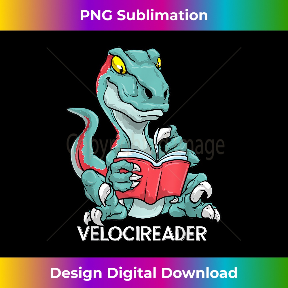 Velocireader Funny Reading Velociraptor Dinosaur Book Reader | Inspire ...