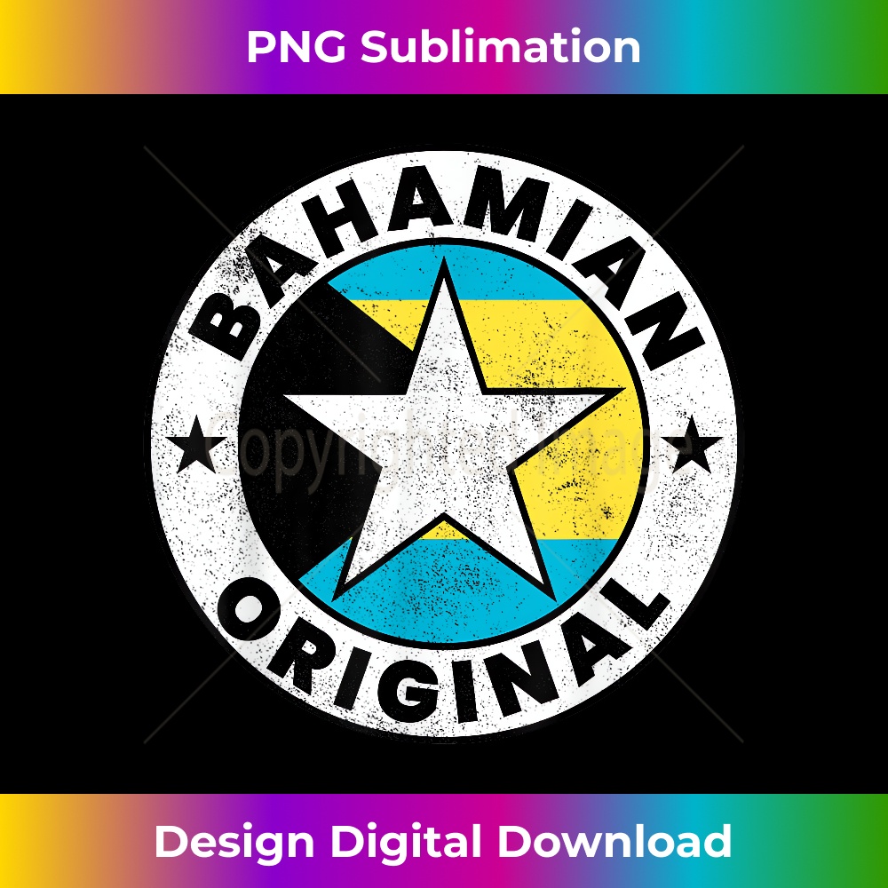 Bahamian Original Bahamas Flag Bahamian - Deluxe PNG Subli - Inspire Uplift