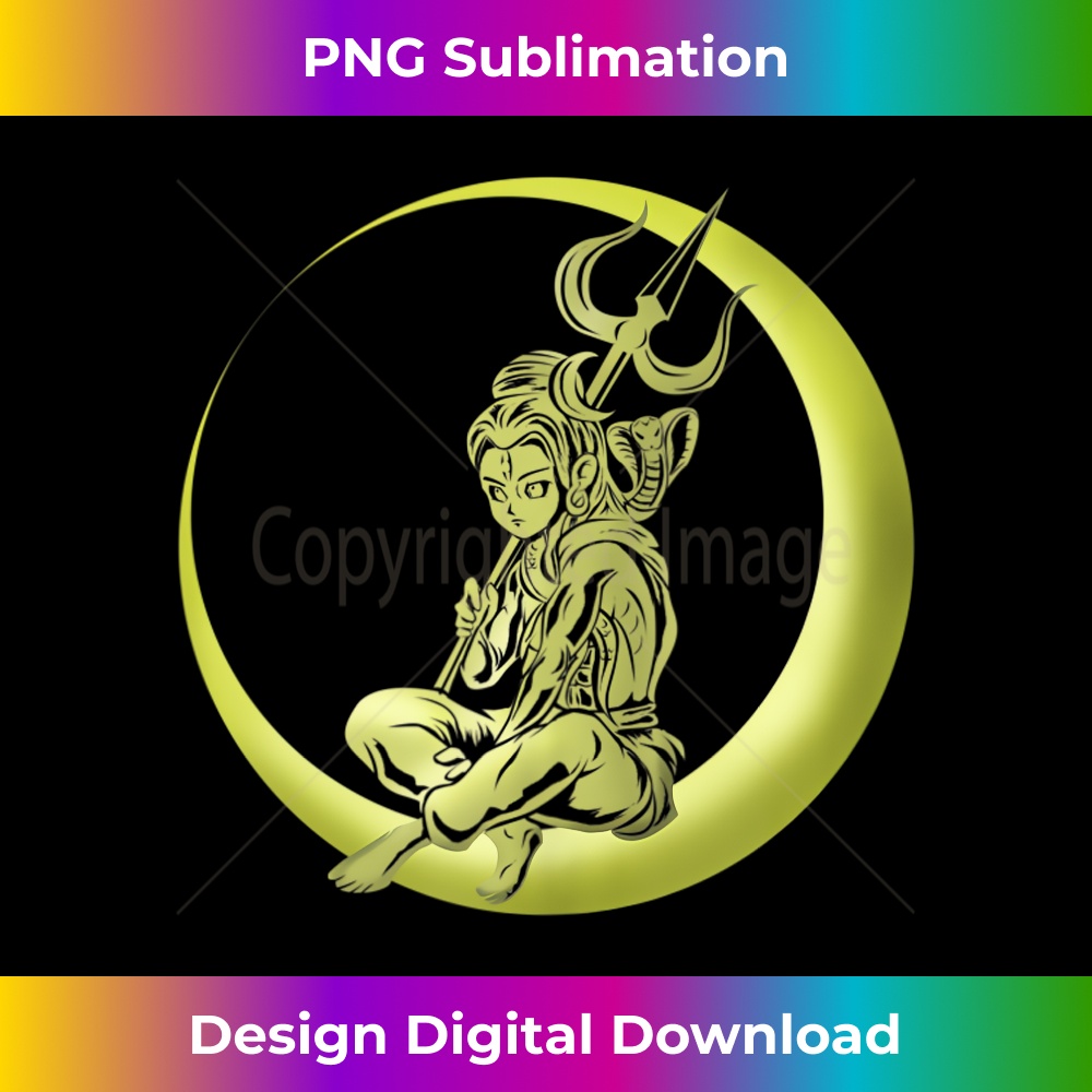 India Proud Flag Day Hindi Sikh Moon Hindus Shiva Mahadeva T - Inspire ...