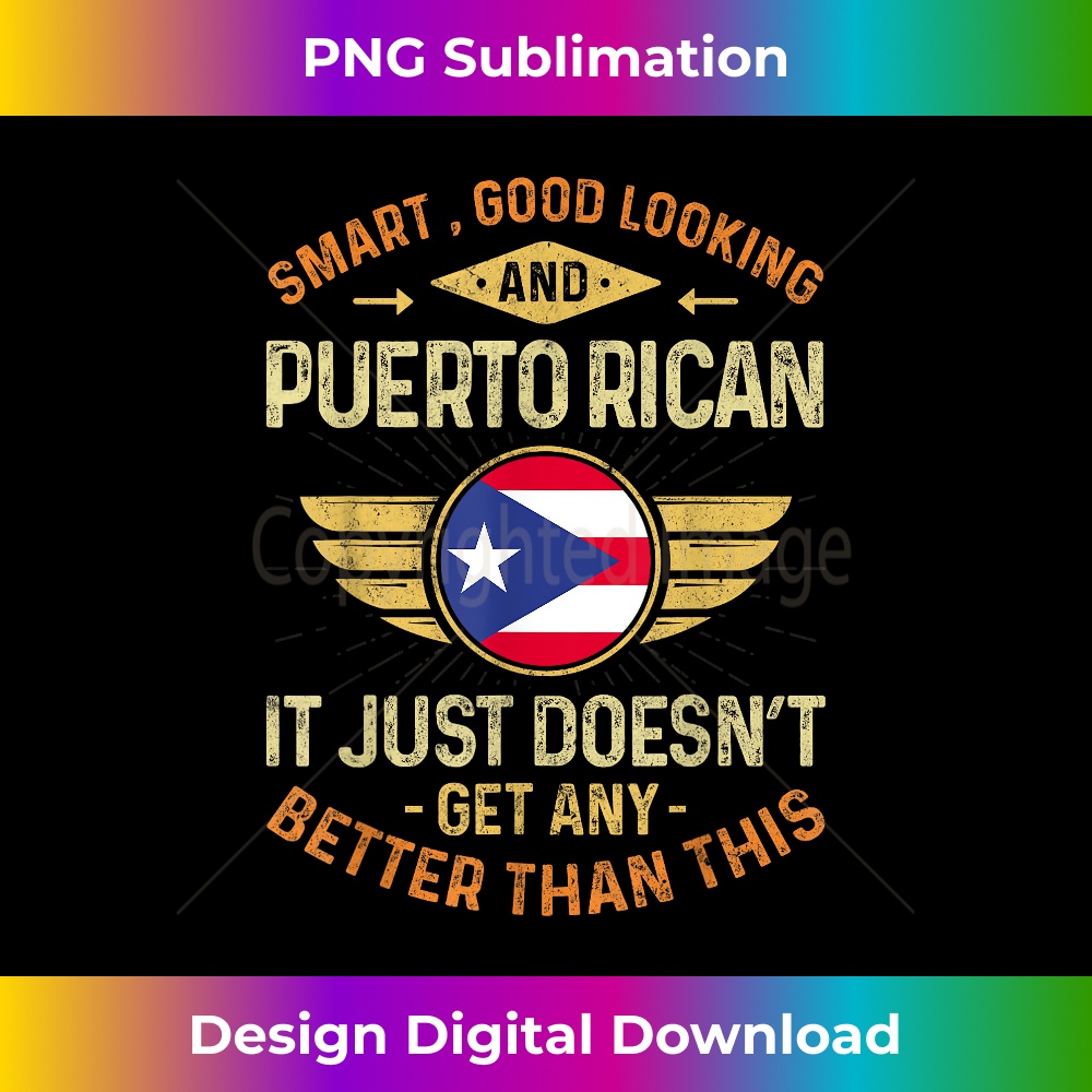 Puerto Rico Flag Proud Puerto Ricans Men & Women - Edgy Subl | Inspire ...