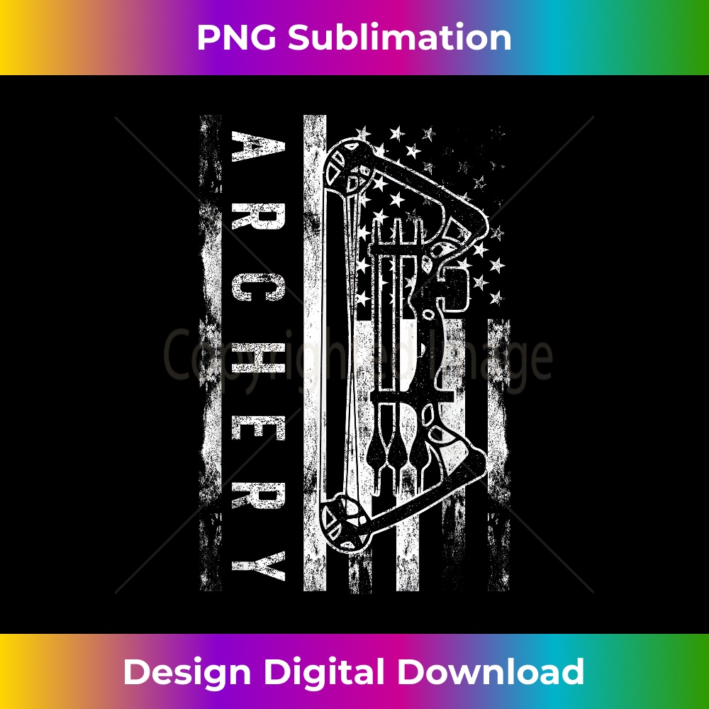 Archery American Flag for Men Boys Kids Bowhunter Bow Deer - | Inspire ...