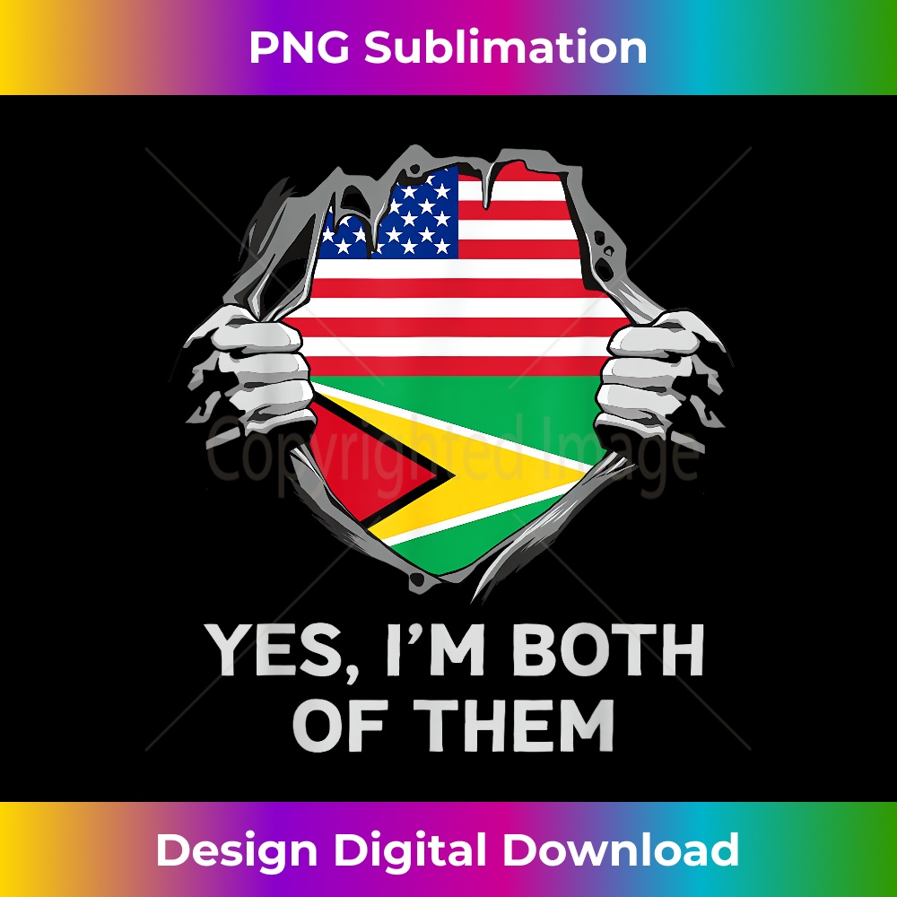 Half American Half Guyanese USA Guyana Flag Mens Womens - So | Inspire ...
