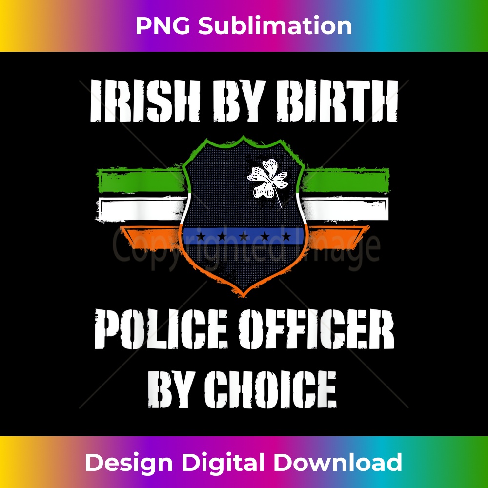 Thin Blue Line Irish Police - Innovative PNG Sublimation Des - Inspire ...
