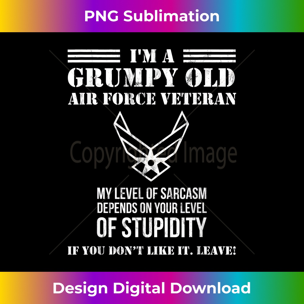 I'm A Grumpy Old Air Force Veteran For Men Or Women - Innova | Inspire ...