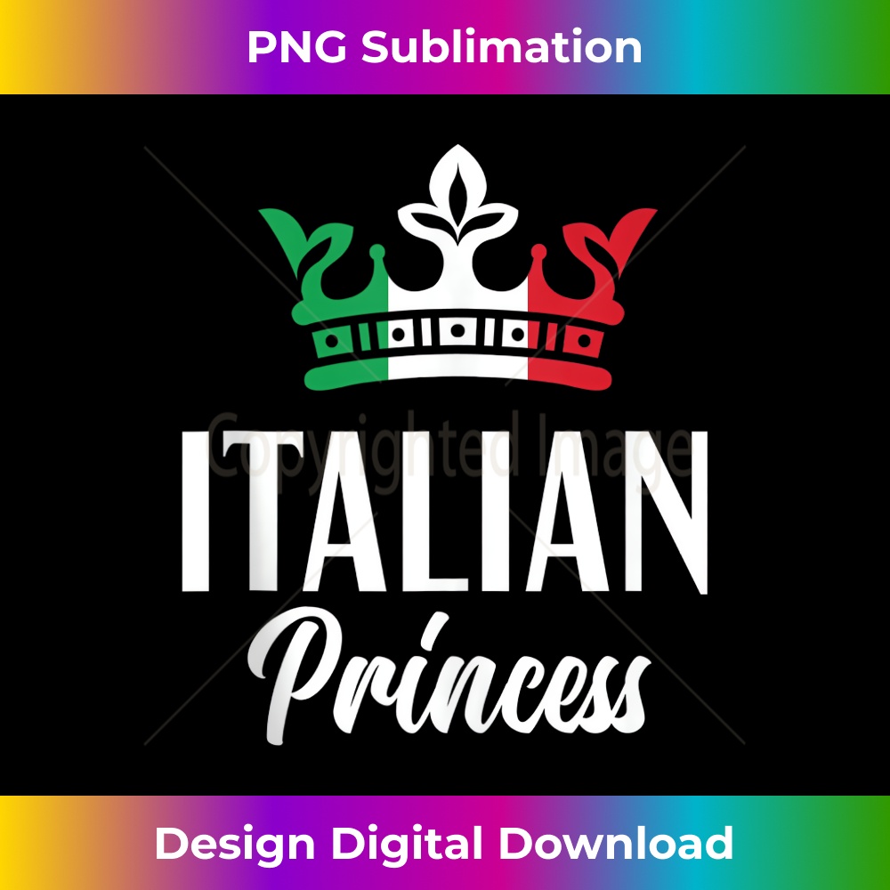 Italian Princess Proud Italian Girl Italy Flag Italian Tank | Inspire ...