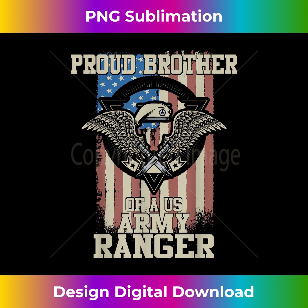 Proud Brother of US Army Ranger - Sublimation-Optimized PNG - Inspire ...