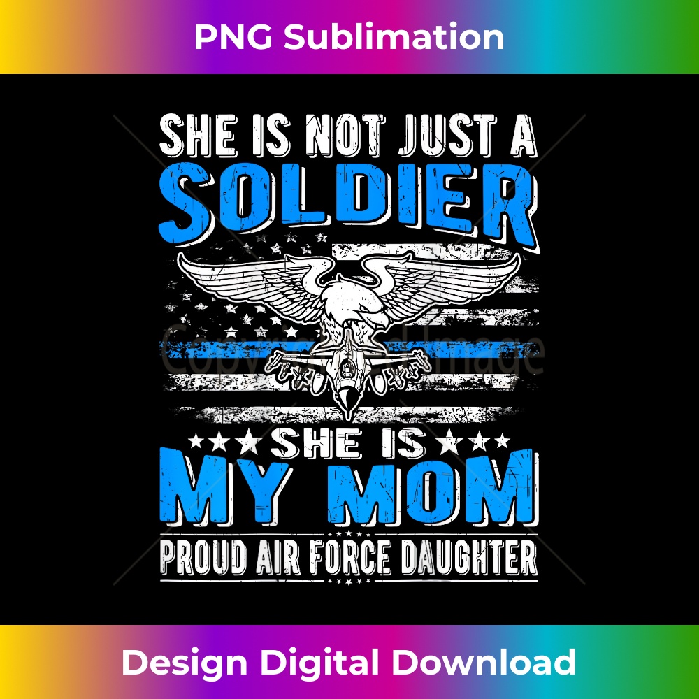 My Mom Is A Soldier Hero - Proud Air Force Daughter Gifts - | Inspire Uplift