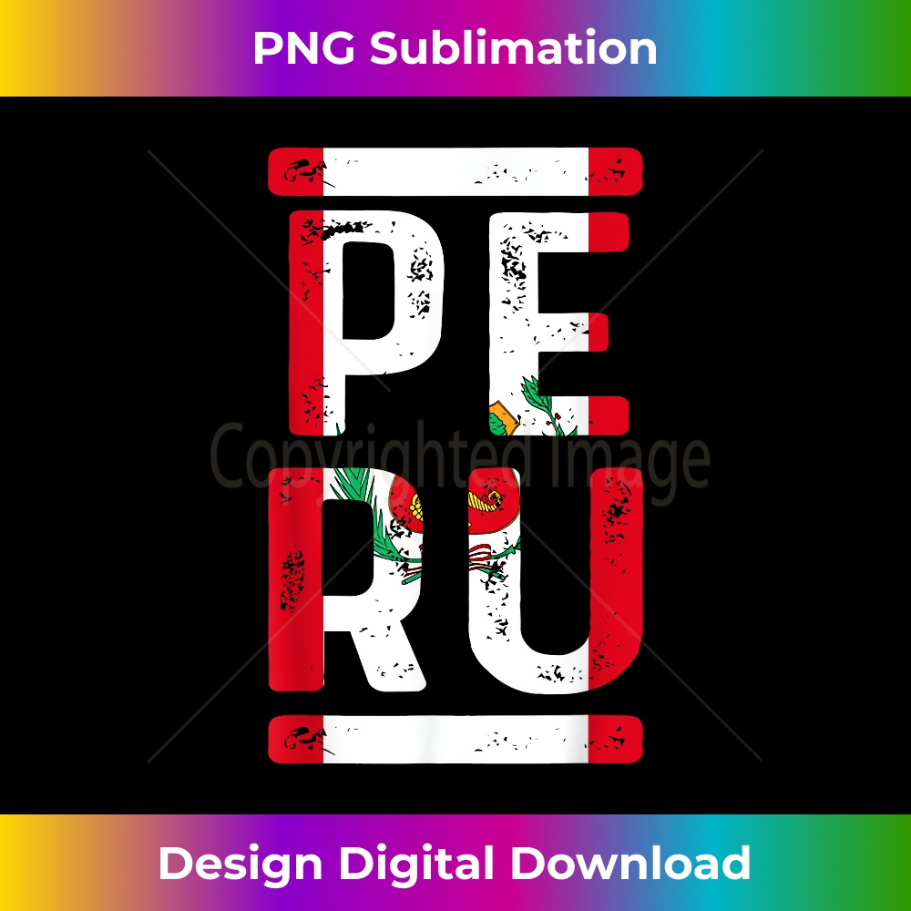 Peruvian Root Heritage Hispanic Peru National Flag Peru - De | Inspire ...