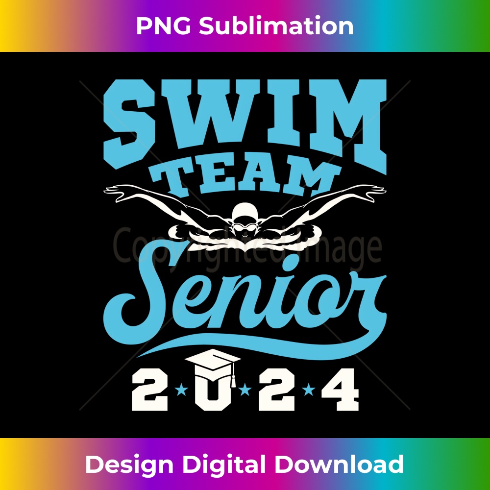 Swim Team Senior Night 2024 Graduating Class Long Sleeve - C | Inspire ...