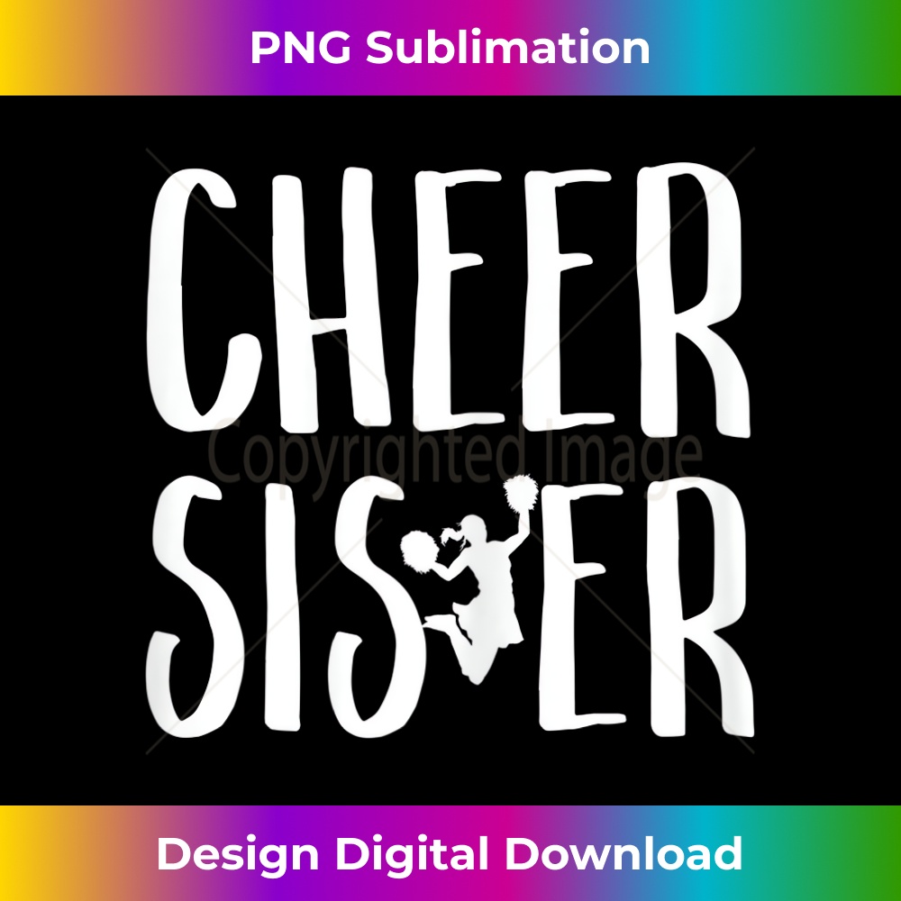 Cheer Sister Sissy Of Cheerleader Proud Big Sis Cheering Fan | Inspire ...