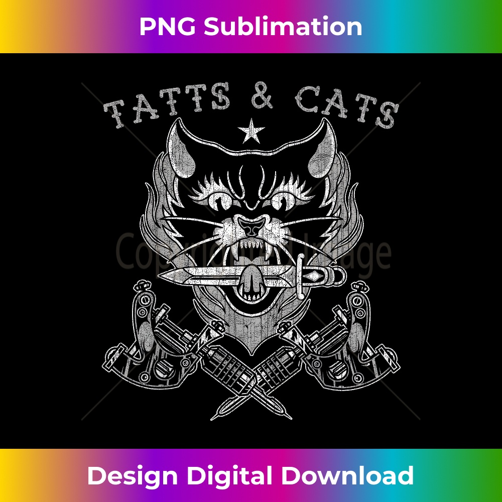 Tatts and Cats, Old School, Cat Lovers, Tattoo Machine - Con | Inspire ...
