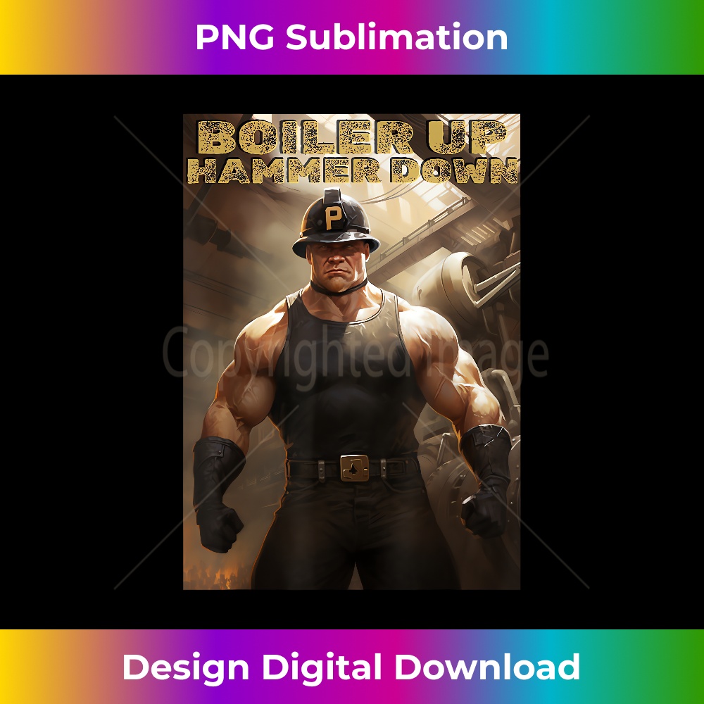 Boiler Up Hammer Down - Futuristic PNG Sublimation File - Cr | Inspire ...