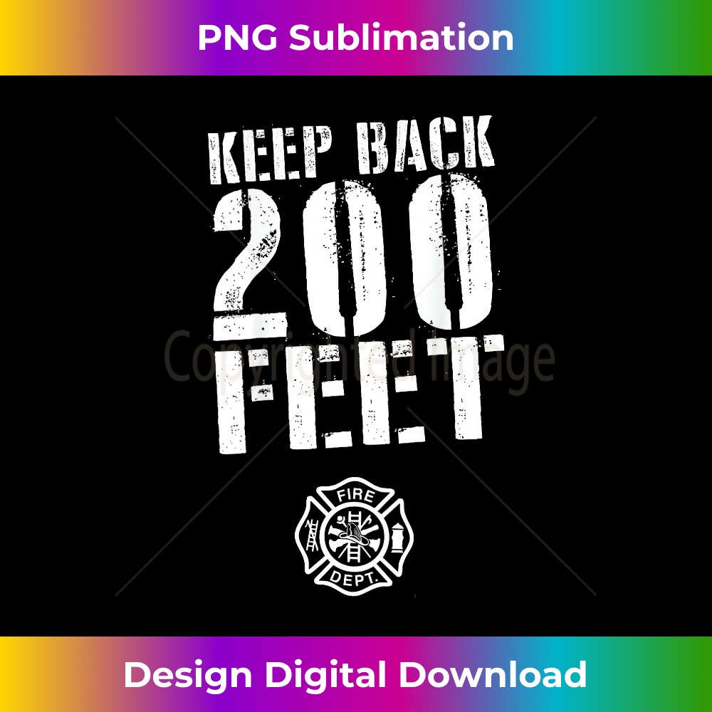 Fire Rescue Department Keep Back 200 Feet Firemen - Eco-Frie | Inspire ...