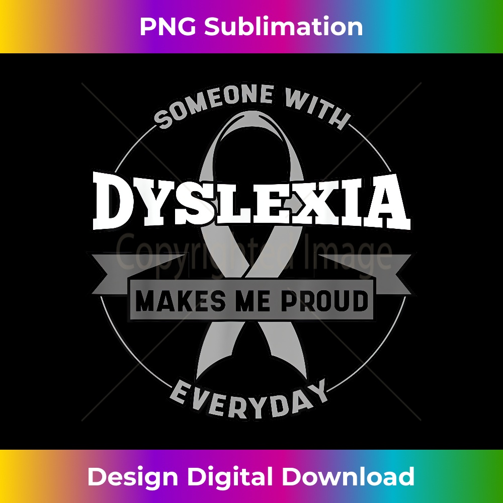 Dyslexia Ribbon Learning Disability Visually Impaired - Urba | Inspire ...