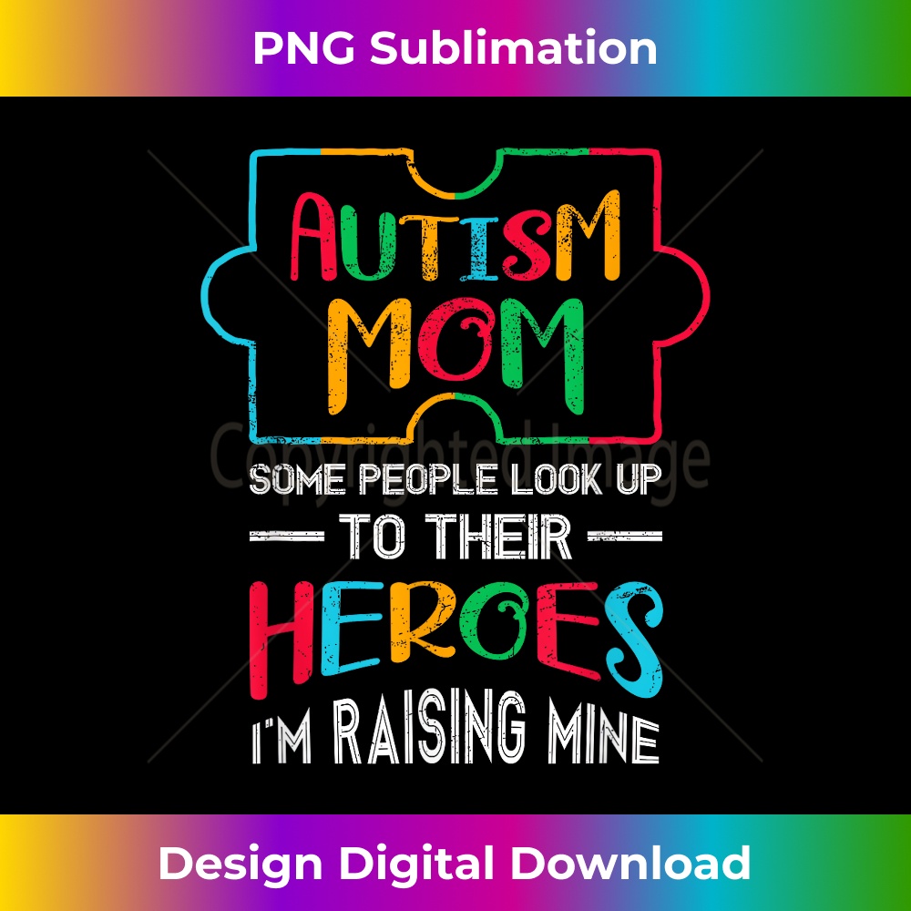 Autism Mom Mother Awareness Autistic Heroes Son Daughter - S | Inspire ...