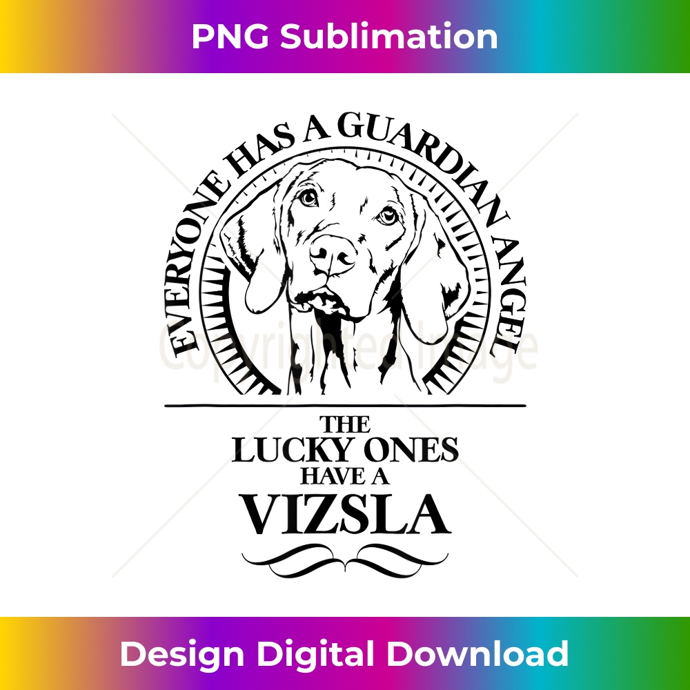 Proud Vizsla Guardian Angel dog saying dog - Deluxe PNG Subl | Inspire ...