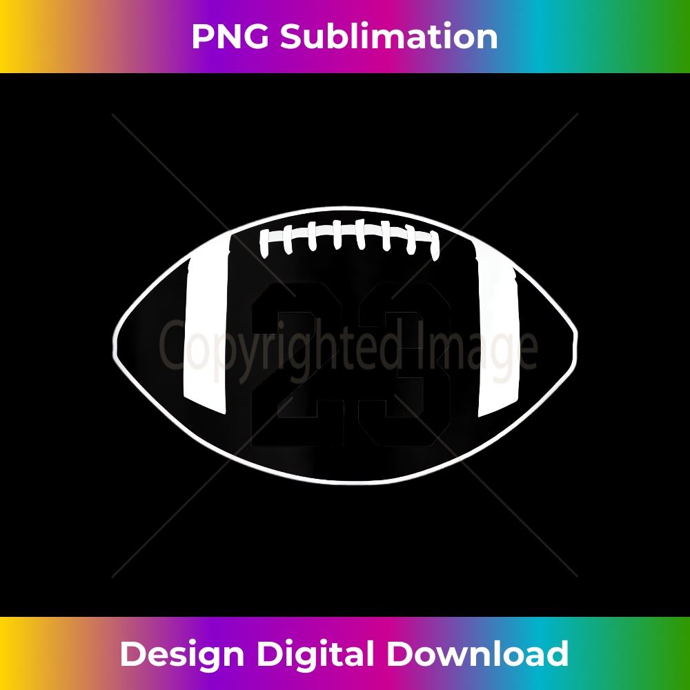 Football Jersey Number 23 Jersey T- Art-Player Number Tank T | Inspire ...