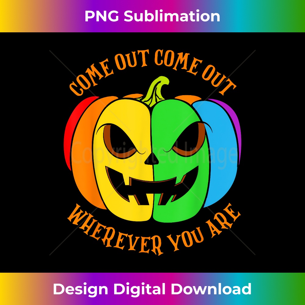 Come Out Come Out Wherever You Are Halloween Gay Pride - Art | Inspire ...