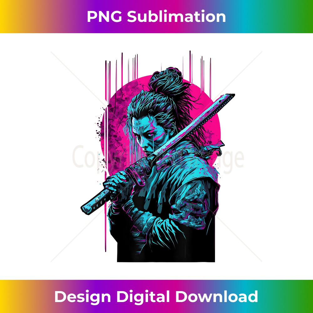 Vaporwave Aesthetic Retro Cyberpunk Samurai Japanese - Edgy - Inspire ...