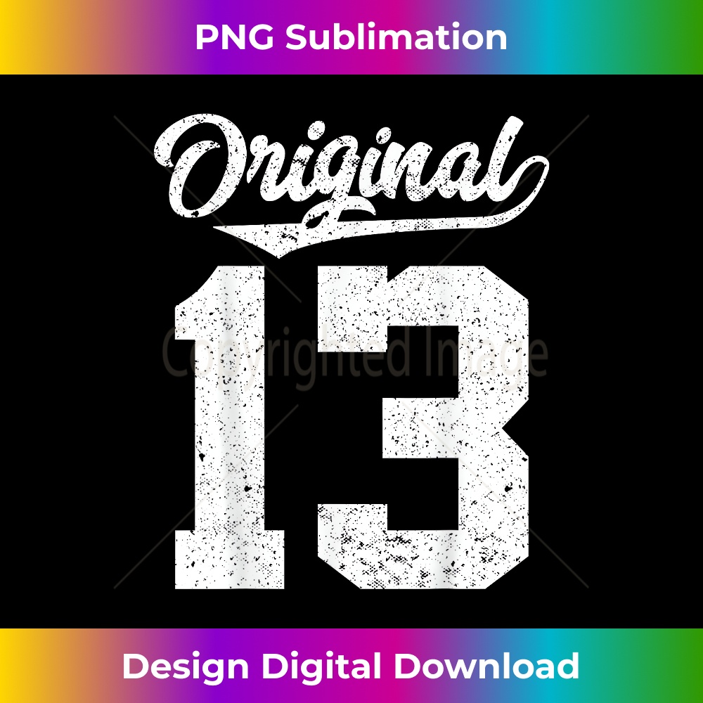13th Birthday and Original thirteen - Sophisticated PNG Subl | Inspire ...
