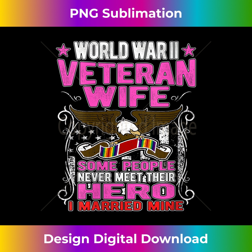 Womens Proud World War 2 Veteran Wife Military WW2 Veteran's | Inspire ...