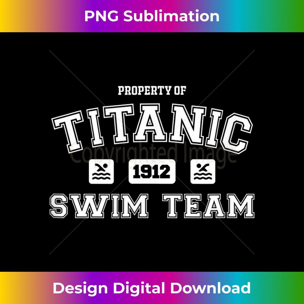 Titanic 1912 Swim Team Funny - Sublimation-Optimized PNG Fil | Inspire ...