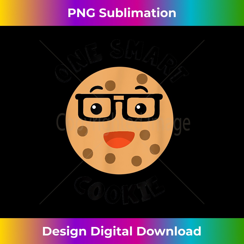 Cute Smart Cookie wearing glasses design - Bohemian Sublimat | Inspire ...
