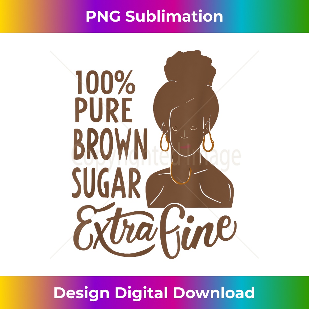 100 Pure Brown Sugar Extra Fine Black Women tee Afro Woman - | Inspire ...