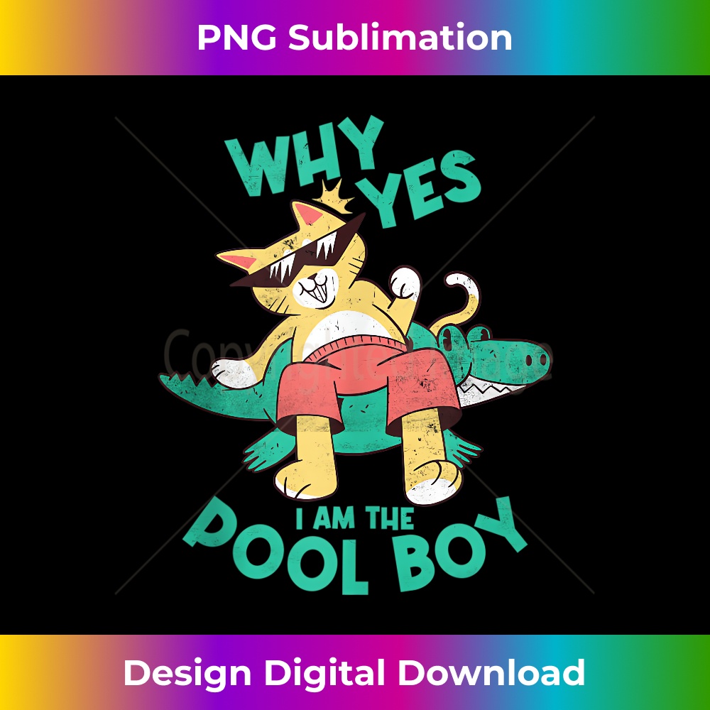 Why Yes I Am The Pool Boy Ocean Swimmer Funny Swimming Pool | Inspire ...