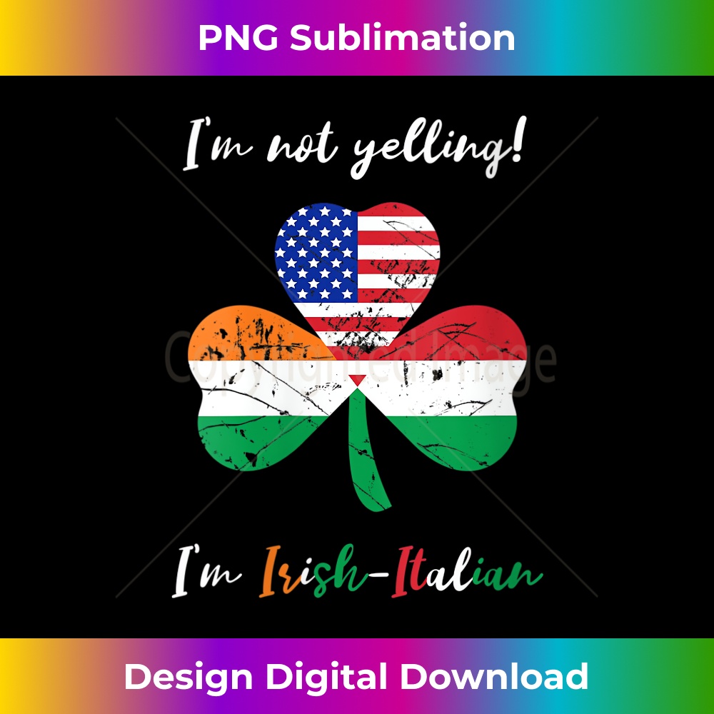 Womens I'm Not Yelling I'm Irish Italian Temper Attitude Sha | Inspire ...