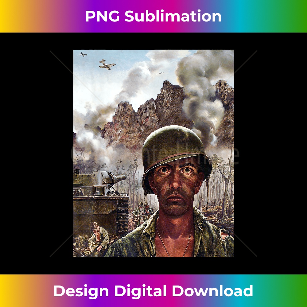 2000 Yard Stare Vintage War -Retro Veterans Day - Sleek Subl | Inspire ...